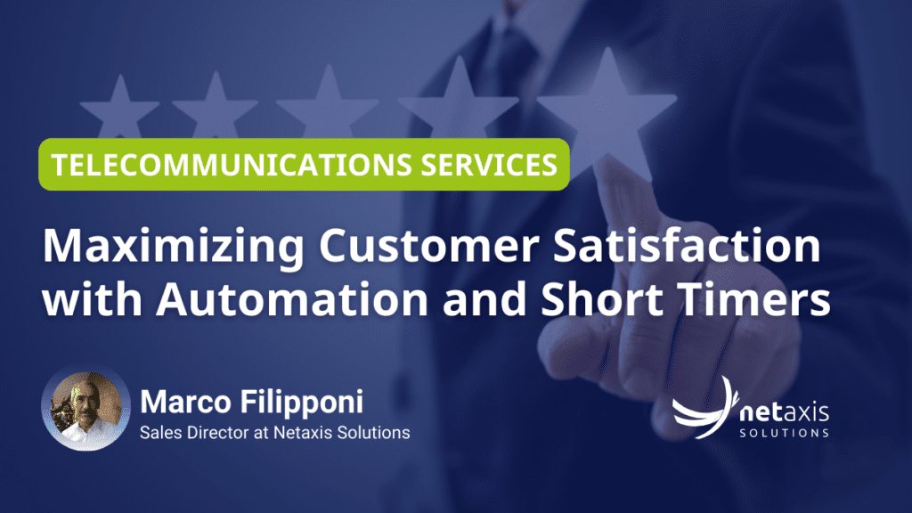 Maximizing customer satisfaction with automation and short timers in ...